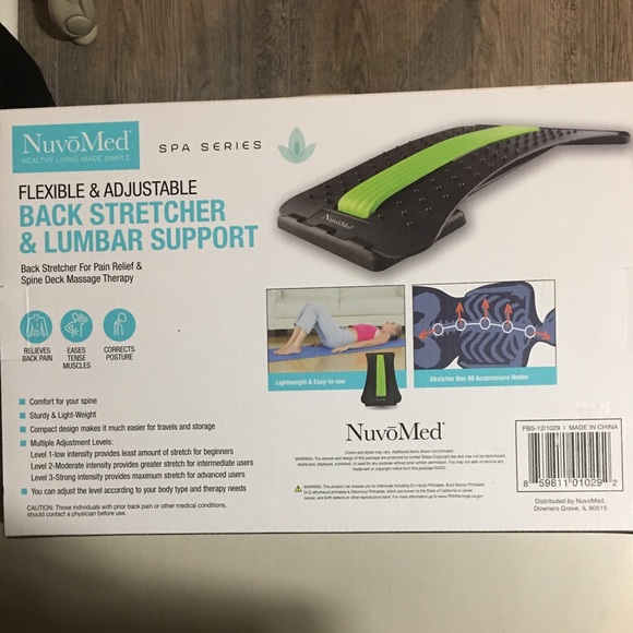 Nuvomed | Other | Nuvomed Back Stretcher And Lumbar Support | Poshmark